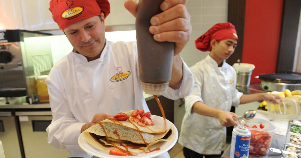 He's spreading the joy of crepes with Crepe Delicious