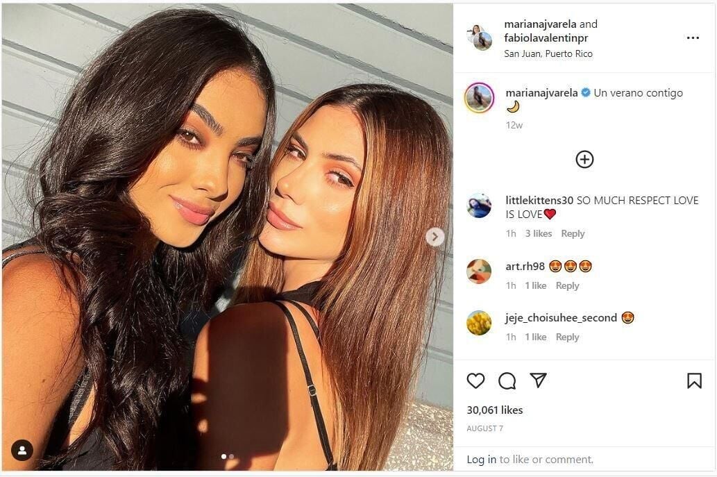 Beauty queens Miss Puerto Rico and Miss Argentina get married