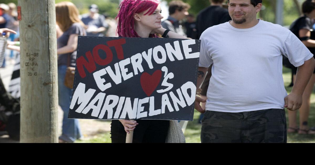 PHOTOS: Marineland protest