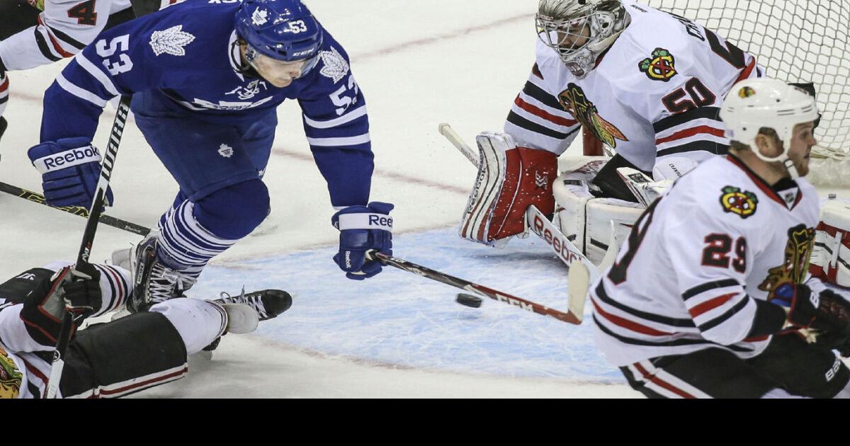 Maple Leafs’ Sam Carrick savours NHL debut