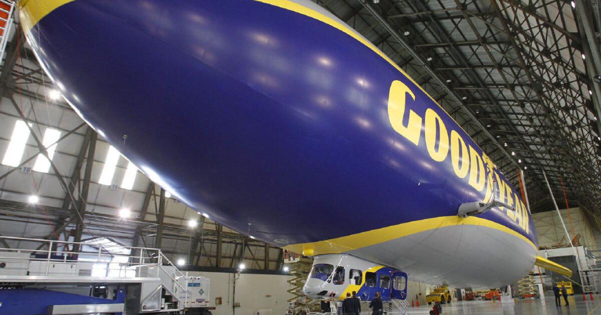 Goodyear unveils bigger, faster blimp