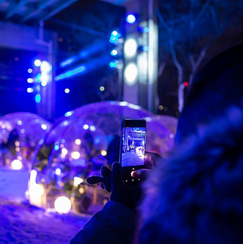 This three-course meal is served under an expressway, inside a life ...