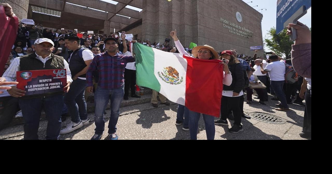Workers at Mexico's federal courts launch a 4-day strike over president ...