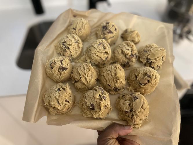 Toffee bits cookies so good I made them twice