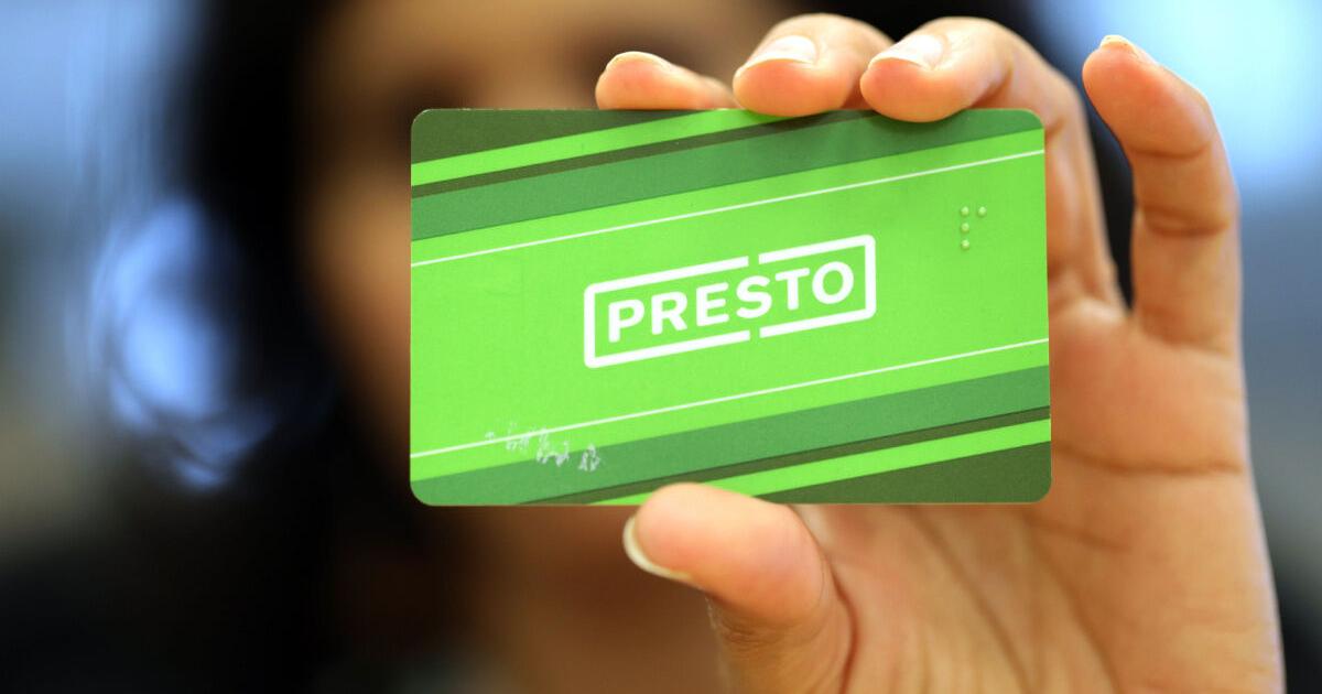 Shoppers Drug Mart to sell Presto fare cards
