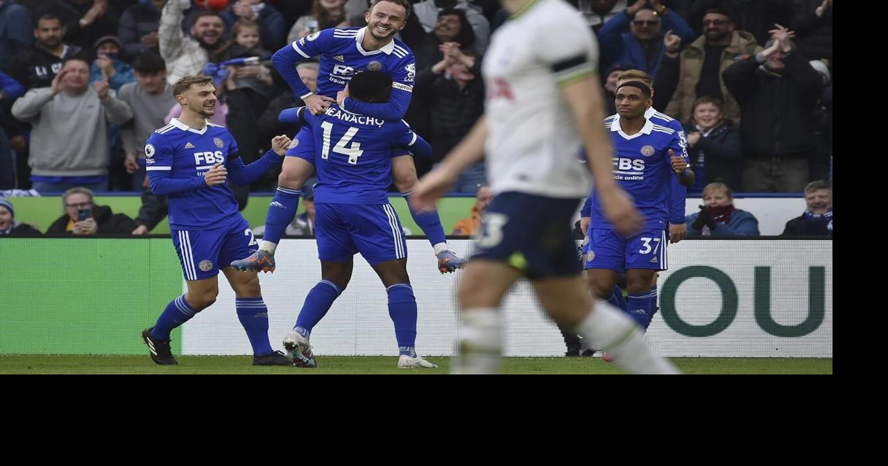 Conte’s return ruined as Tottenham loses at Leicester 4-1