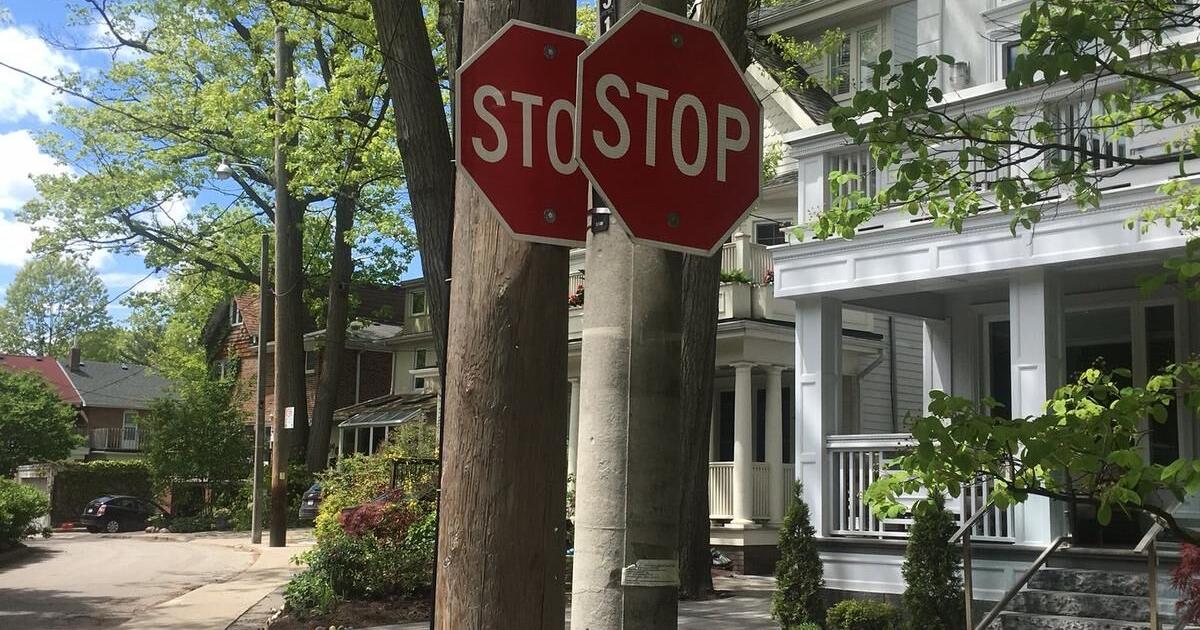 Two stop signs are better than one — or maybe not