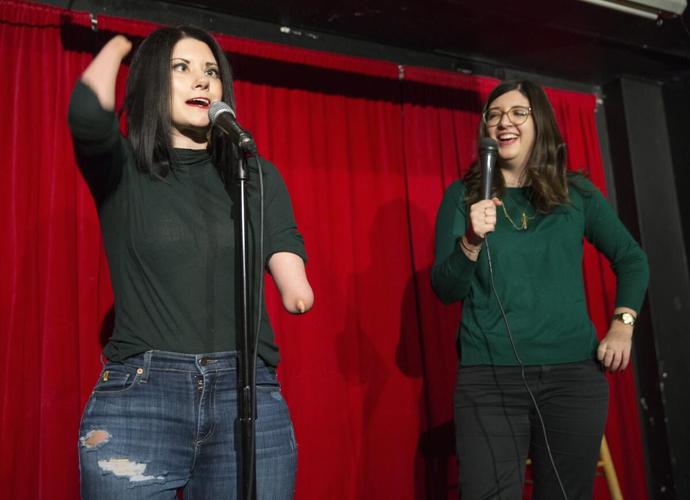 Comedy champ Courtney Gilmour makes use of what’s missing