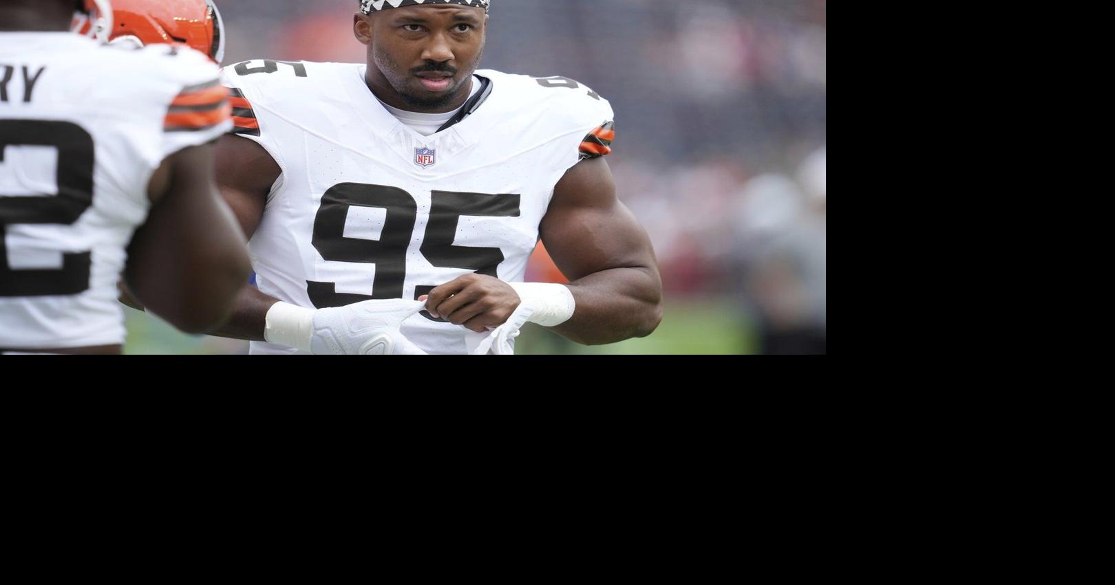 Browns' Myles Garrett set for season opener and renewing rivalry with ...