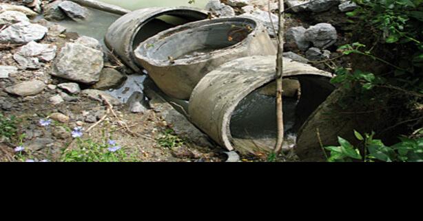 Broken culvert wreaking havoc on environment