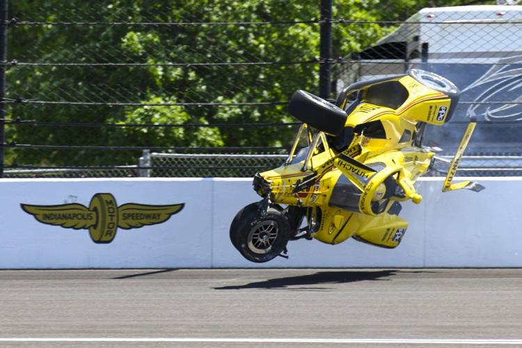 Scott McLaughlin destroys car in huge crash ahead of Indianapolis 500 ...