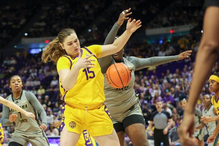 Kate Koval scores 23 as LSU dominates Alabama State 109-41