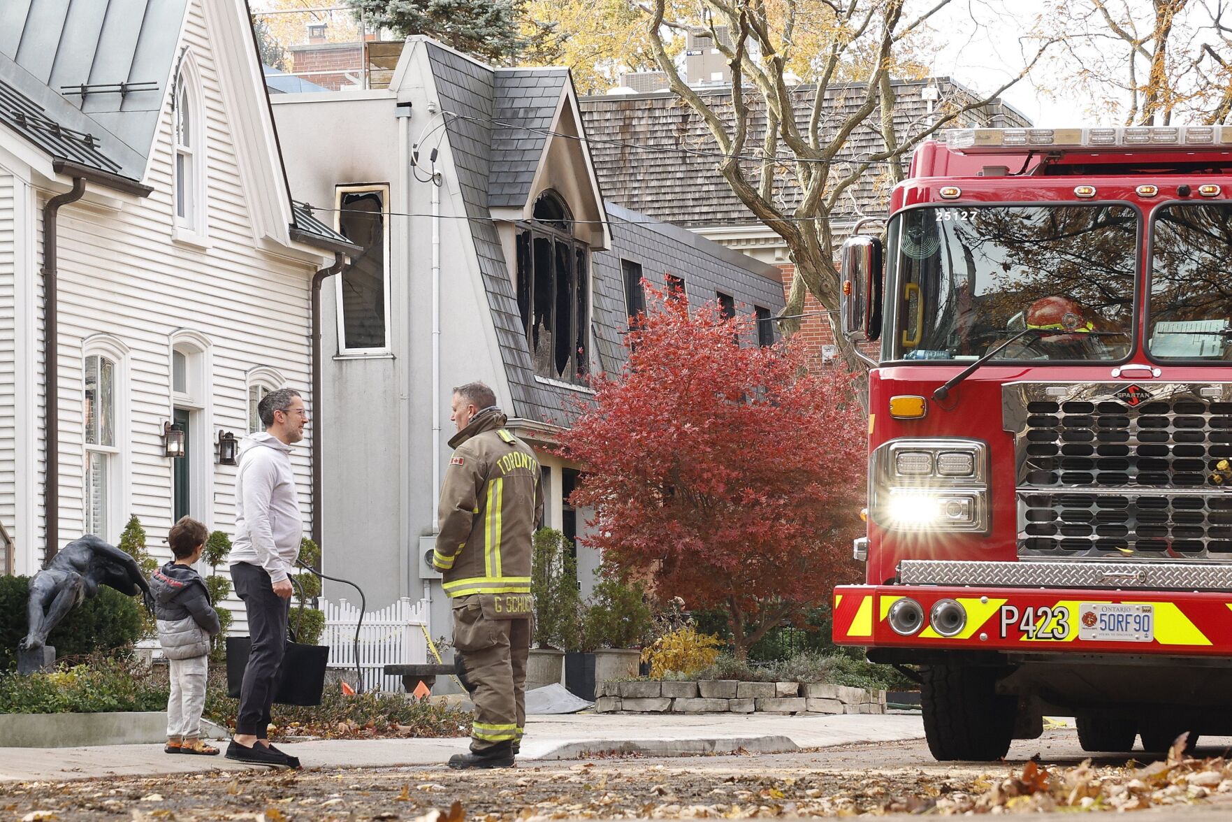 Woman, 84, dies after fire in Annex home on Saturday night