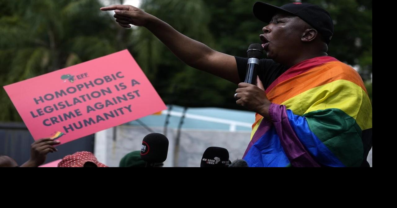 South African opposition protests Uganda’s anti-LGBTQ bill