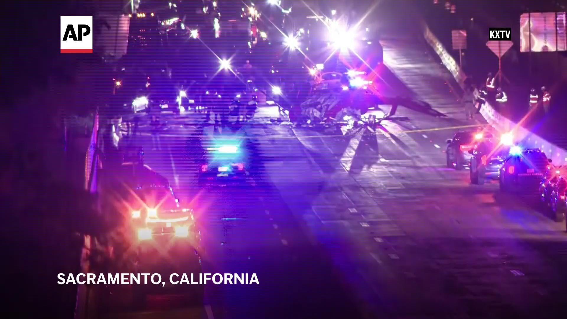 California fire captain enlists motorists to lift downed chopper after ...