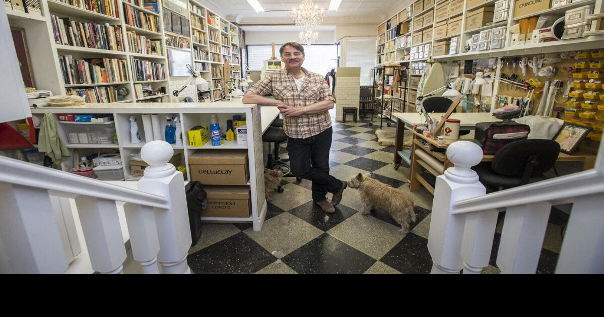 Ronnie Burkett, puppeteer, and his creative space