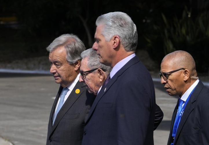 UN calls for more fairness for developing nations at a G77 summit in Cuba