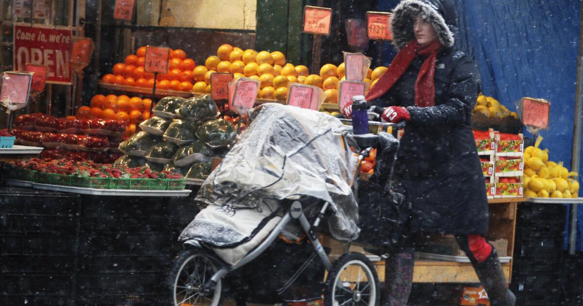 Winter sent economy into deep freeze