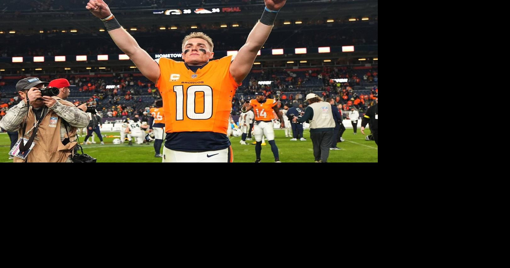 Bo Nix shines as Broncos clinch playoff spot with comeback win over Packers