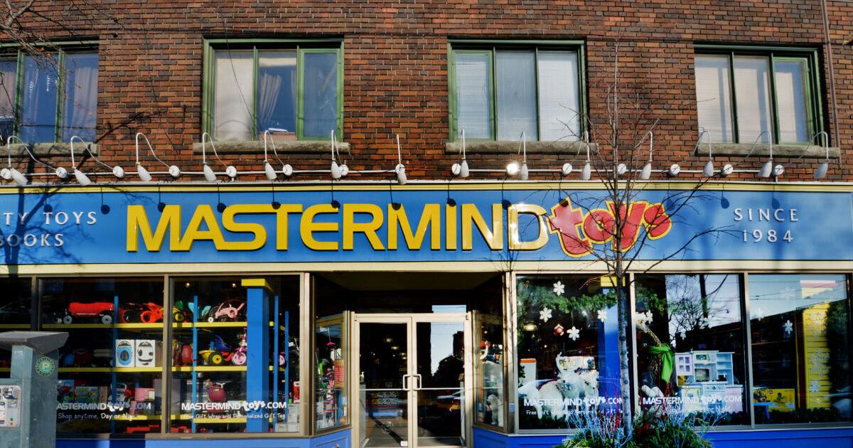 Mastermind Toys plans to open stores in Toronto, Fredericton