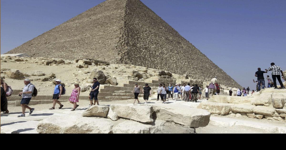 PHOTOS: Spectacular views of the newly renovated Giza pyramids