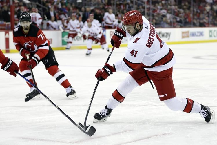 Hughes scores 1, sets up 2 by Bratt, Devils beat Canes 3-0