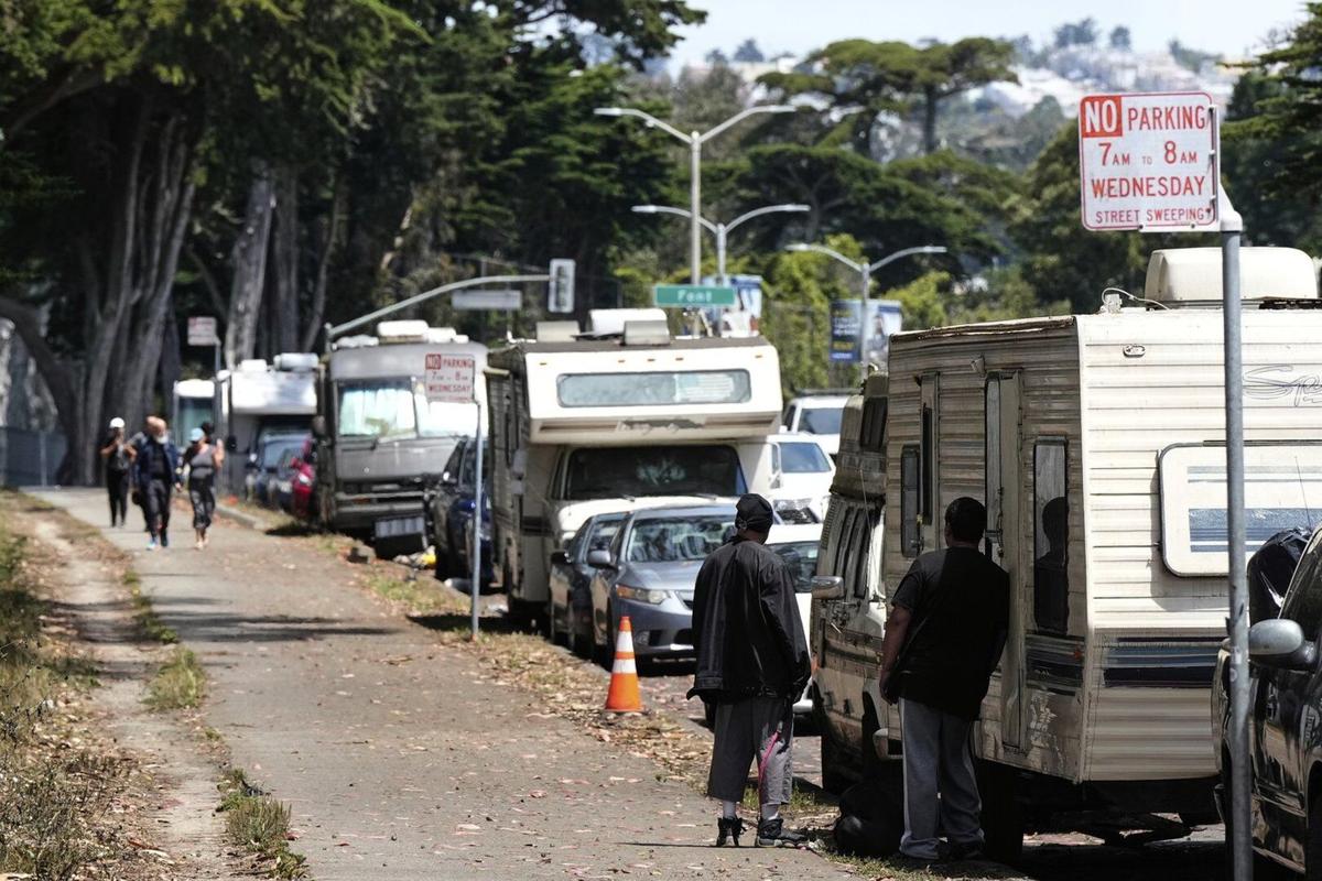 San Francisco bans homeless people from living in RVs with new parking ...
