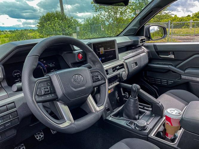 2024 Toyota Tacoma TRD Sport+ fun, looks good, and it’s huge