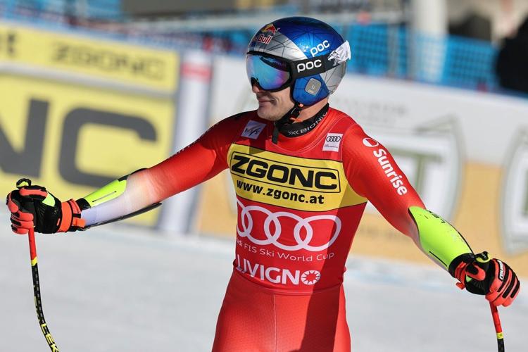 Austrian skier Marco Schwarz takes 2nd World Cup win in 7 days with ...