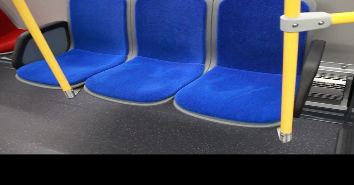 New blue seats on TTC vehicles make it easy to be kind