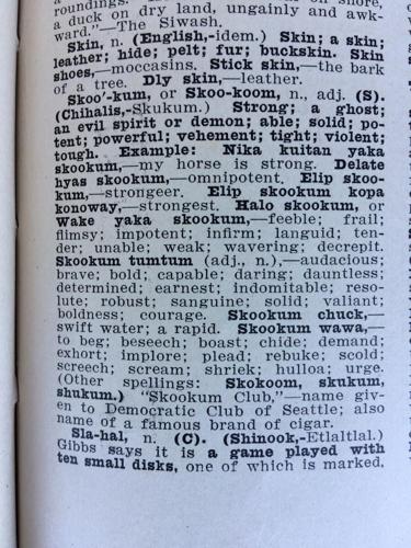 The Pacific Northwest once had a language all its own. One of the few ...