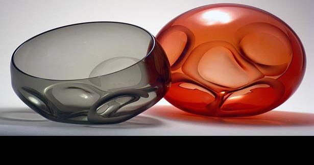 'Moody' glass creates unique shapes