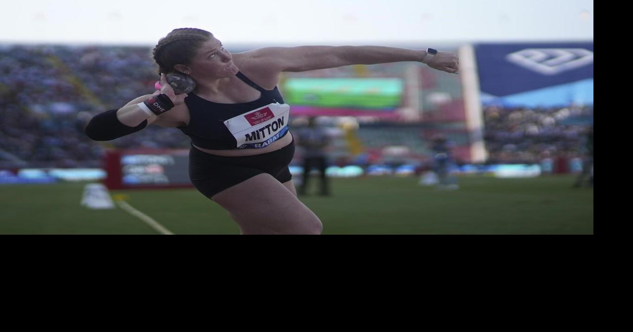 Canada’s Sarah Mitton wins shot put gold at Diamond League competition