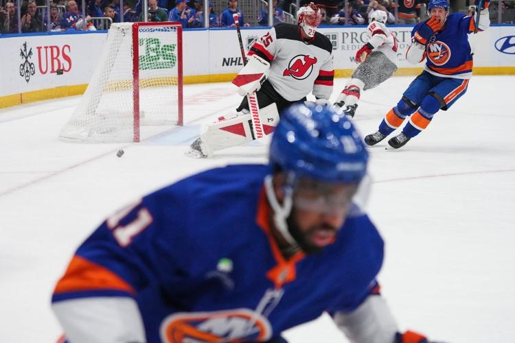 Anthony Duclair has a hat trick and two assists as the Islanders rout ...