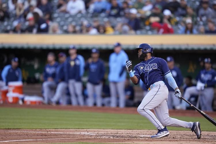 MLB-leading Rays snap A’s 7-game winning streak with 6-3 victory
