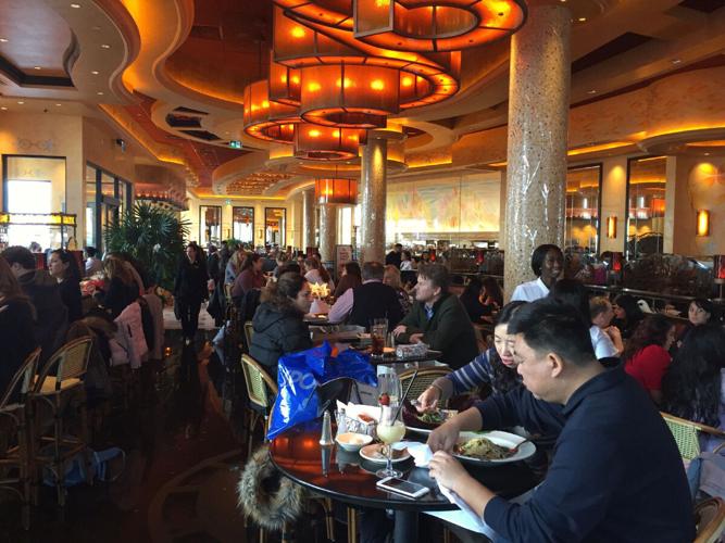 We waited 90 minutes to eat at The Cheesecake Factory