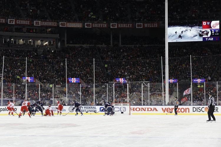 Danforth’s late goal lifts Blue Jackets over Red Wings 5-3 in Stadium ...