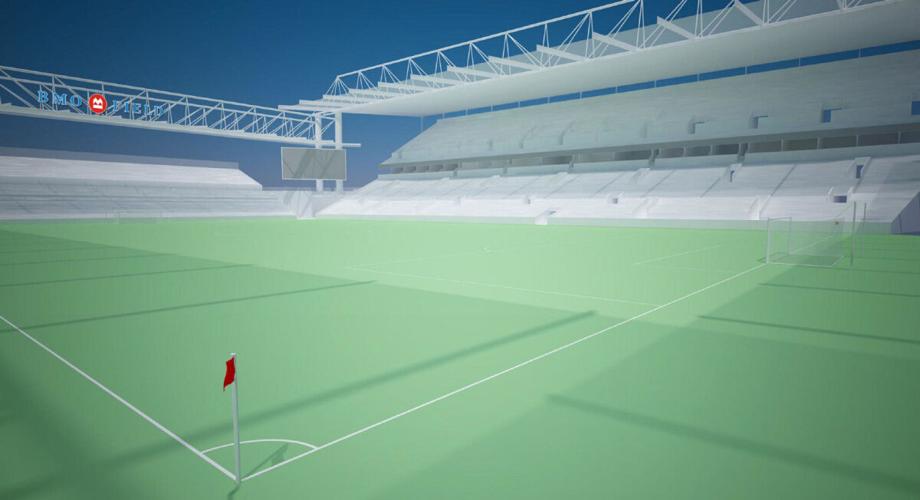 TFC fans glimpse future expansion plans of BMO Field