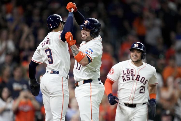 Alvarez and Tucker power Astros to 10-4 win over Angels