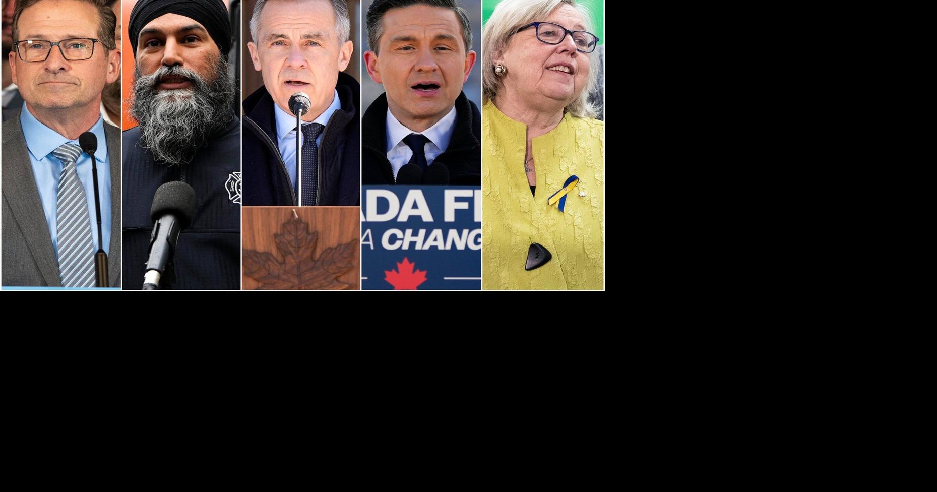 Canada federal election 2025: Where the leaders are on Tuesday, April 15