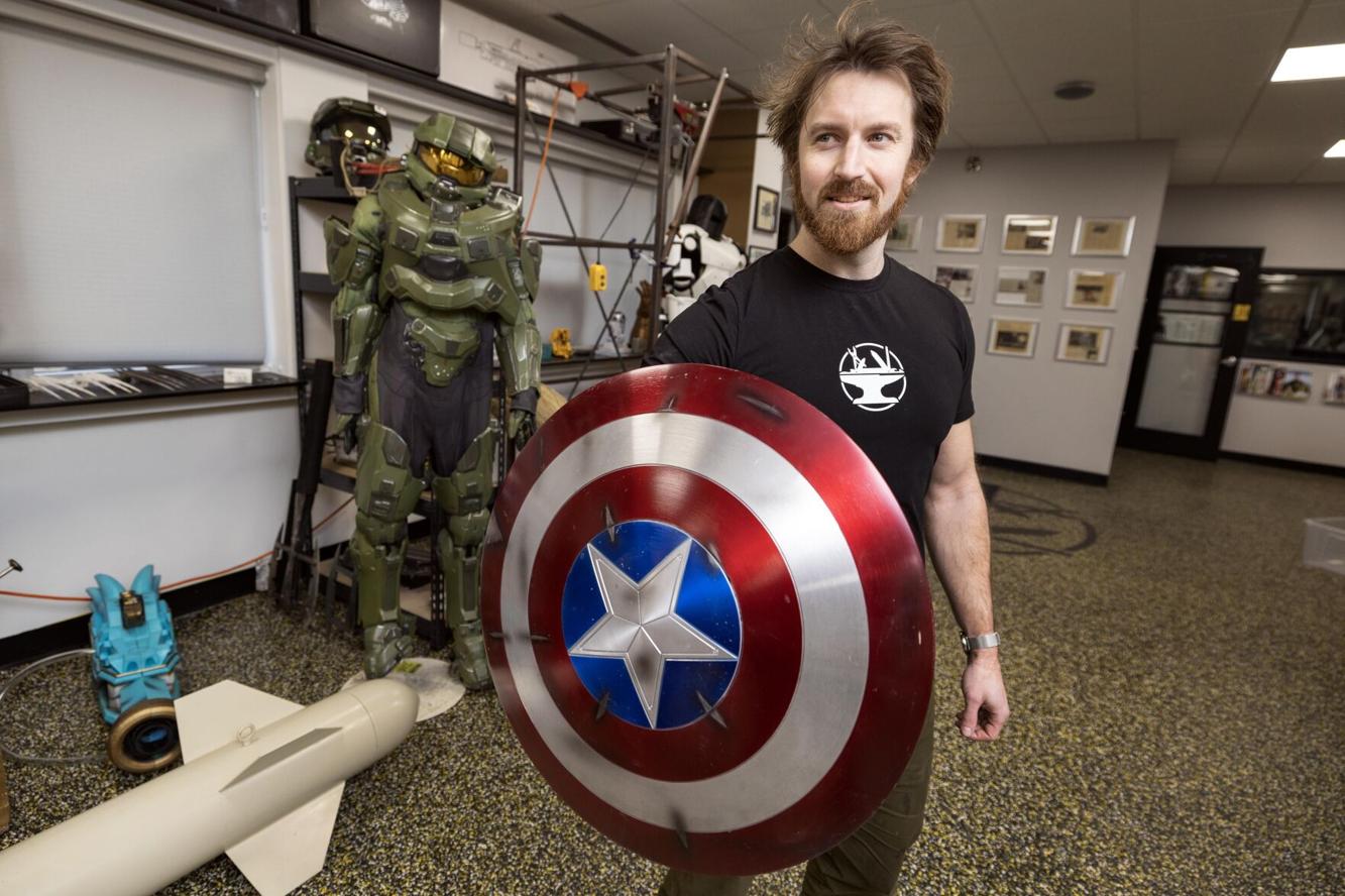 James Hobson, a.k.a the Hacksmith, is Mr. Superhero