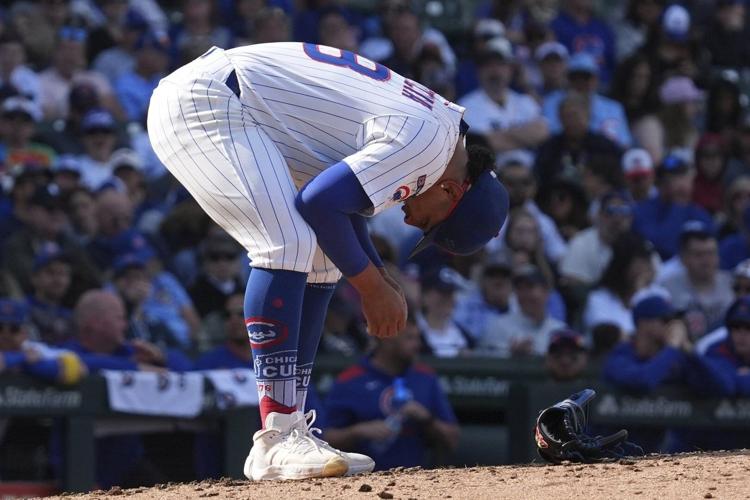 Cubs closer Daniel Palencia strains right shoulder, goes on injured list