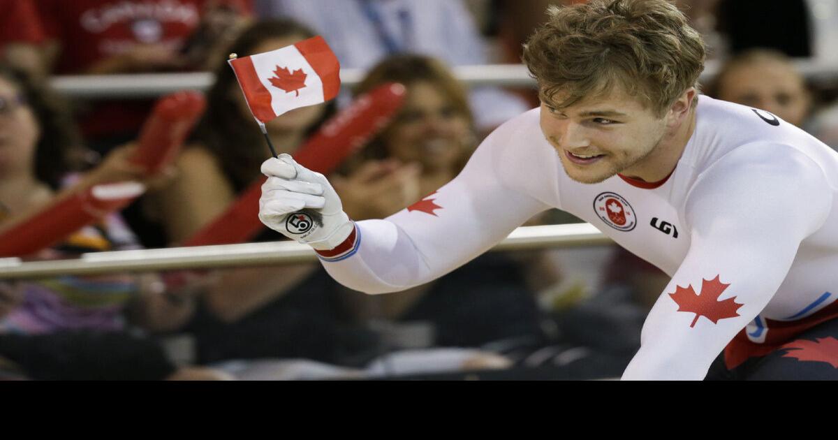 Hugo Barrette, triple medallist from Canadian cycling team, stars at ...