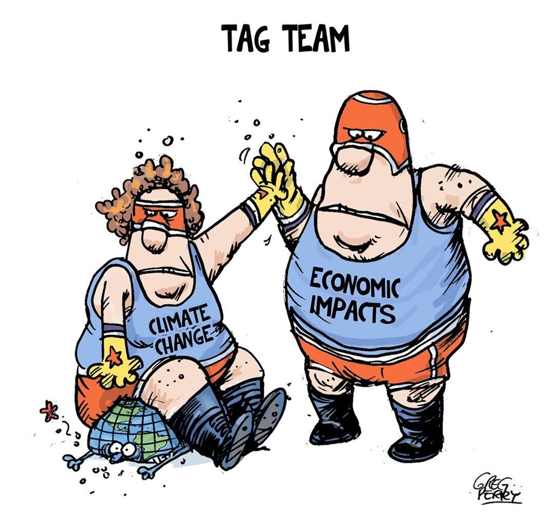 Greg Perry: Climate change tag team