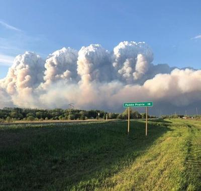 Slave Lake watching thunderstorm as wildfires continue to grow in ...
