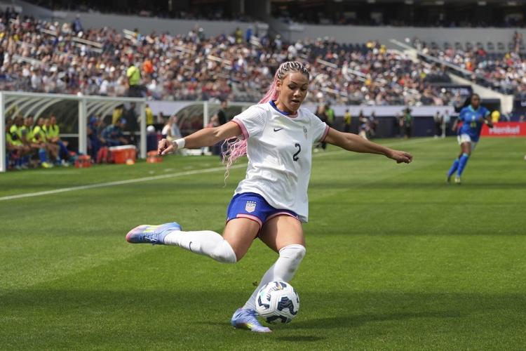 Trinity Rodman scores early in her return from 8-month injury absence ...