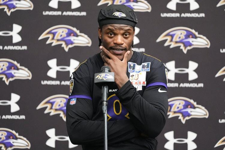 Jackson says he loves Baltimore, but steers clear of discussing his ...