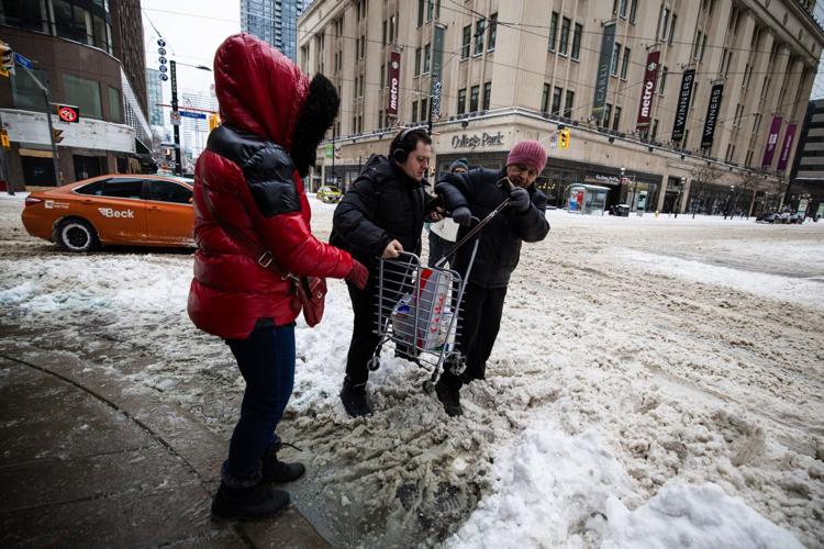 Toronto winter storm: Clean up after the storm