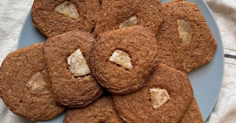 Ginger cardamom cookie recipe