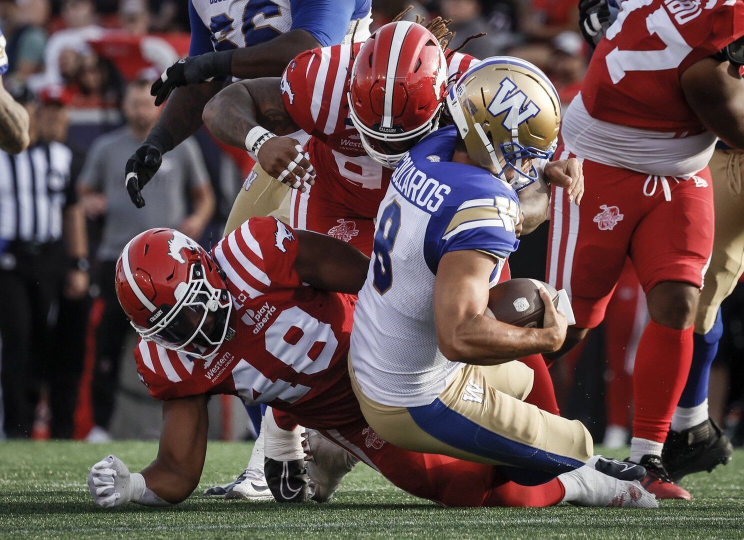 Former CFL linebacker Jacob Roberts has overcome a lot to finally get ...
